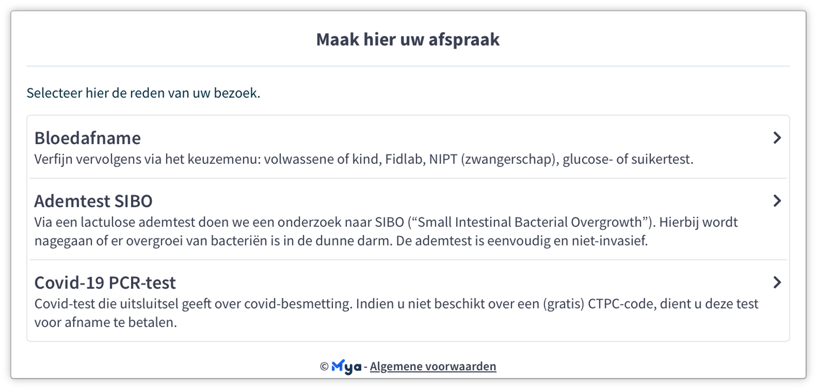 MyBooking - Hoe maak ik een afspraak? - CMA